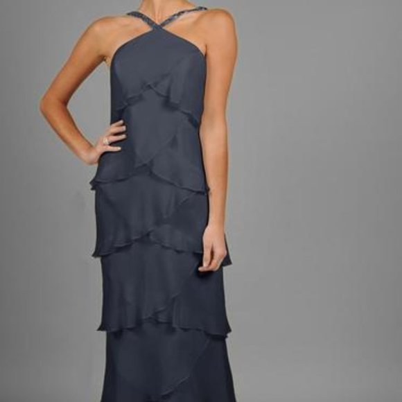 Alexander By Daymor | Dresses | Alexander By Daymor Halter Tiered ...